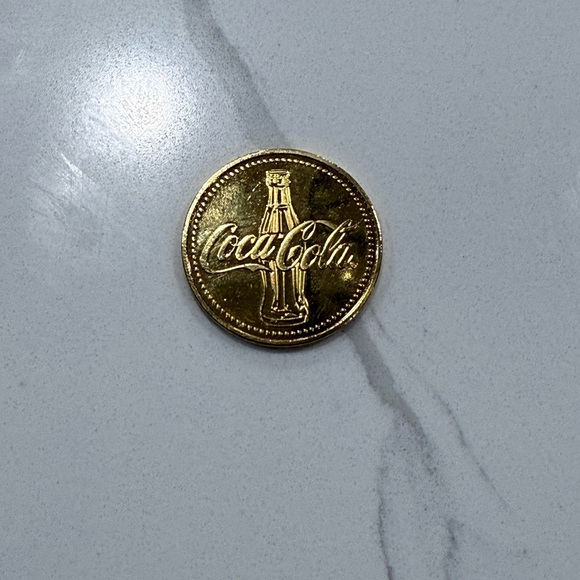 Coca Cola | Accessories | Cocacola Gold Plated Commemorative Coin ...